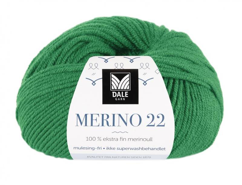 Merino 22 av ekstra fin, naturlig merinoull fra Dale garn får du hos ...
